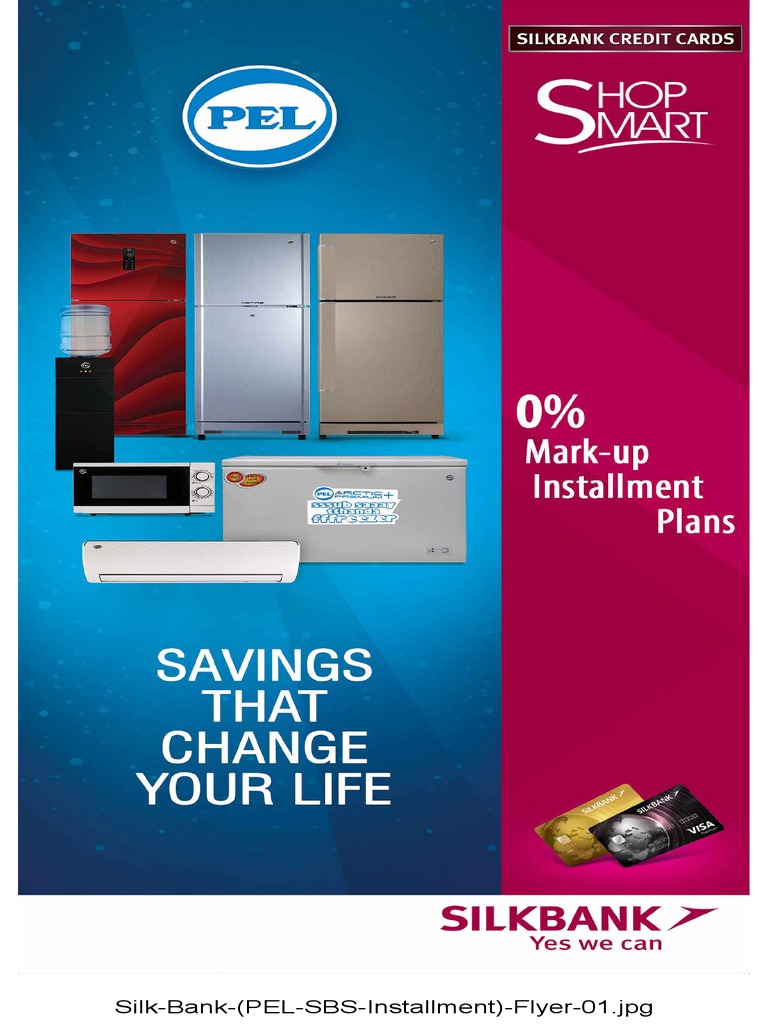 Silk Bank PEL Installment Flyers | PDF | Computers