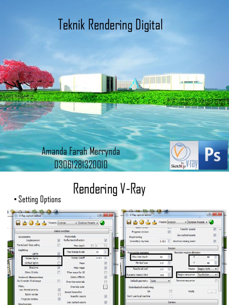 Teknik Rendering Digital | PDF