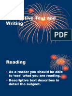 Descriptive Writing Comprehensive Reading Resource | PDF