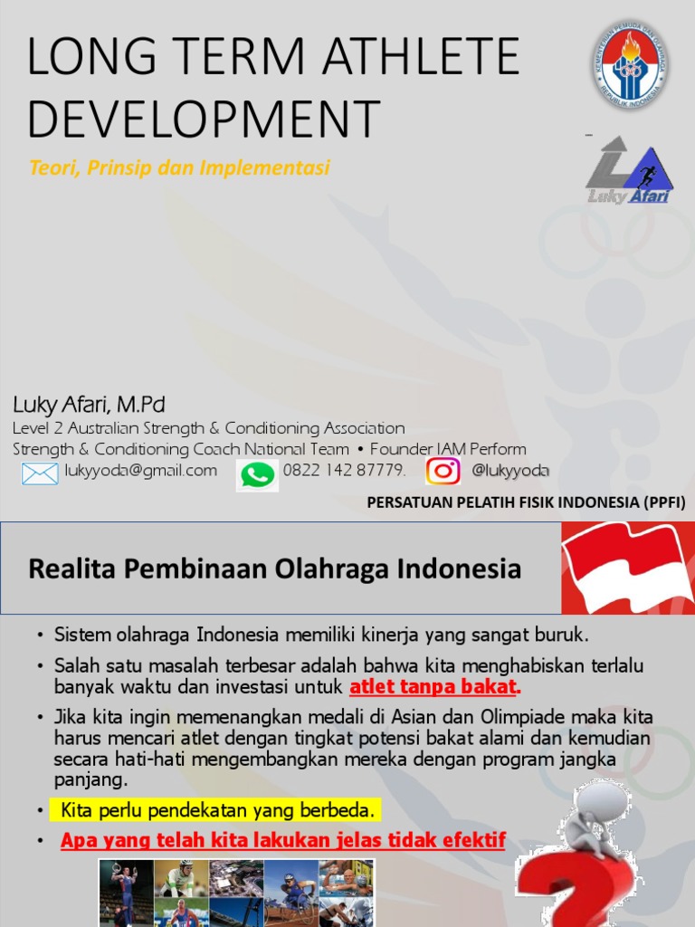 (Ltad) Long Term Athlete Development PDF | PDF