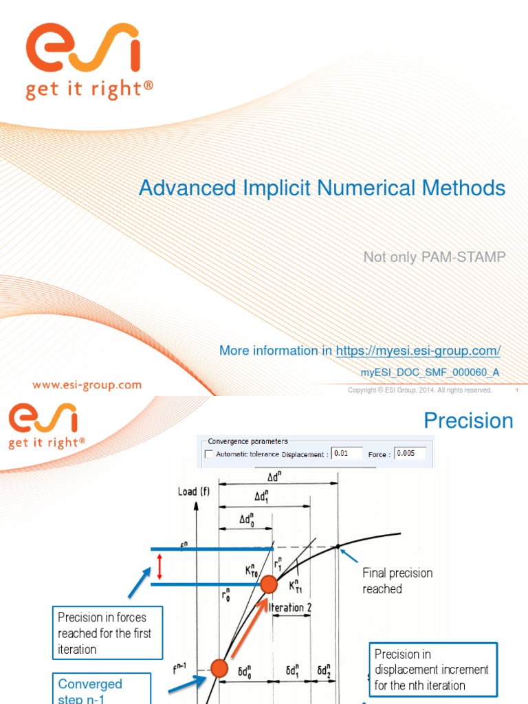 Advanced Implicit Numerical Methods Pdf Yield Engineering Young