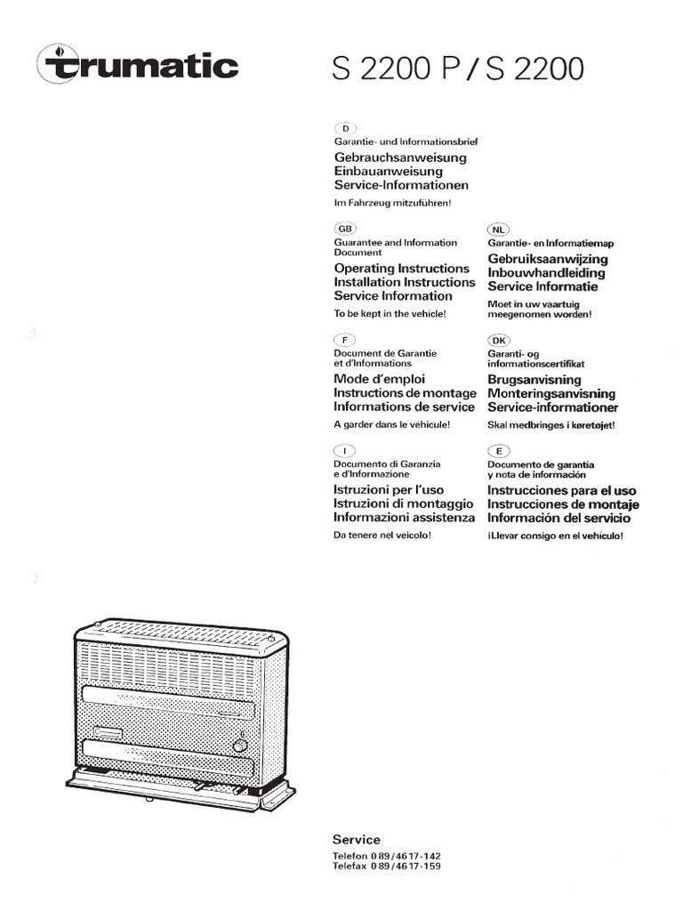 Trumatic S2200 | PDF