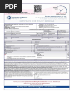 Insured Motor Vehicle Details Insured Declared Value (Idv) (In RS ...