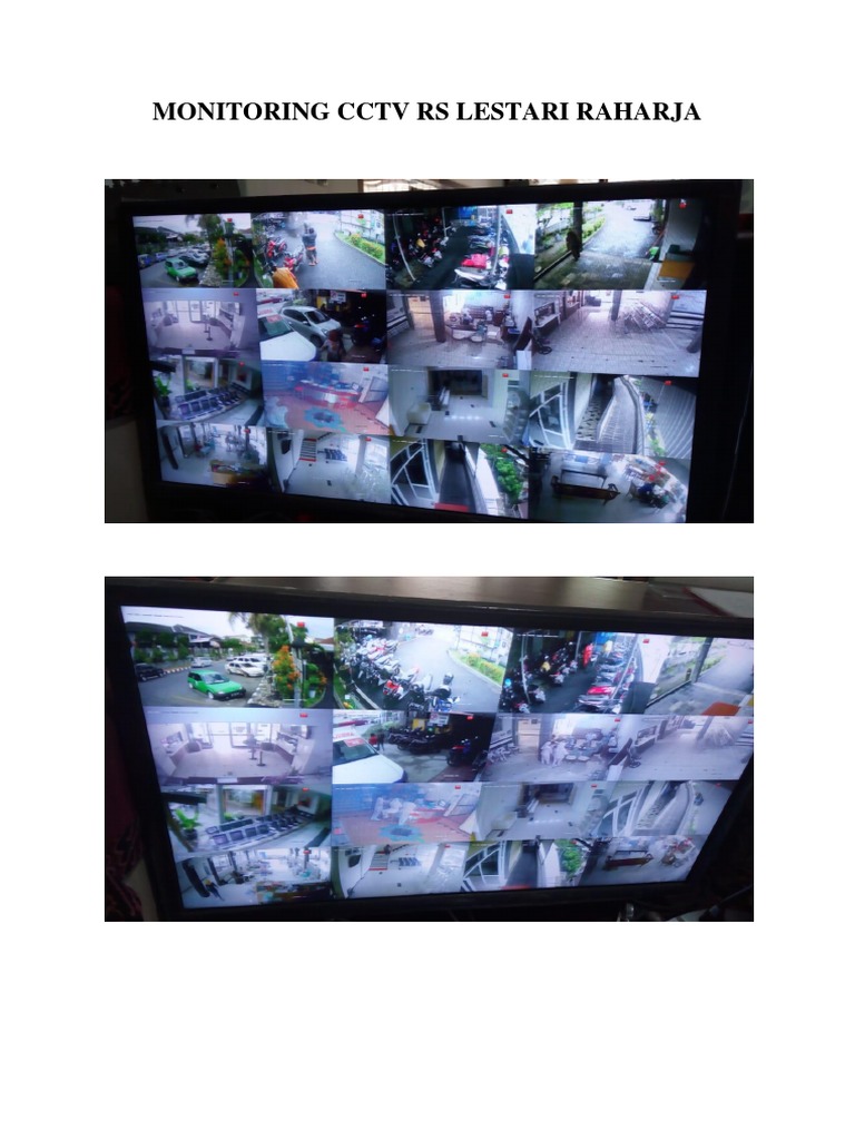Monitoring CCTV Rs Lestari Raharja | PDF