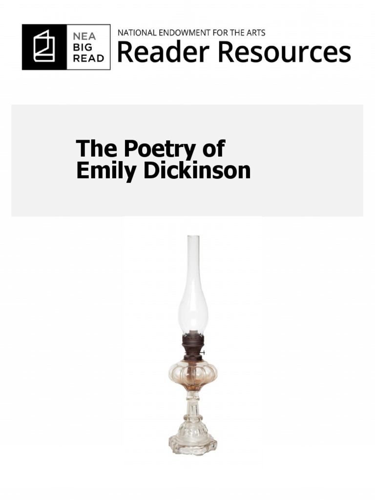 Emily Dickinson's Reading | PDF | Emily Dickinson | Poetry