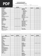 ITERS Materials Checklist | PDF | Toys | Dolls