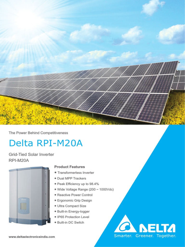 4 Rpi-M20a Data Sheet v4 | PDF | Power Inverter | Alternating Current