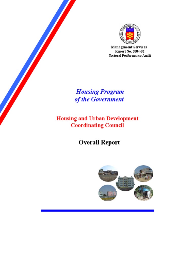 HUDCC - OverallReport HP2004 02 PDF | PDF | Affordable Housing ...