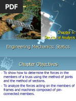 Analyzing Pin-Jointed Trusses | PDF | Truss | Buckling