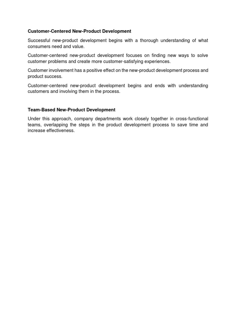 Engaging Customers in Product Development | PDF | Career & Growth | Finance & Money Management