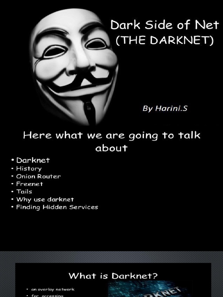 DarkNet Powerpoint Presentation | PDF