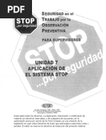 Módulo 2 Tarjeta STOP | PDF | Seguridad y salud ocupacional | Seguridad ...