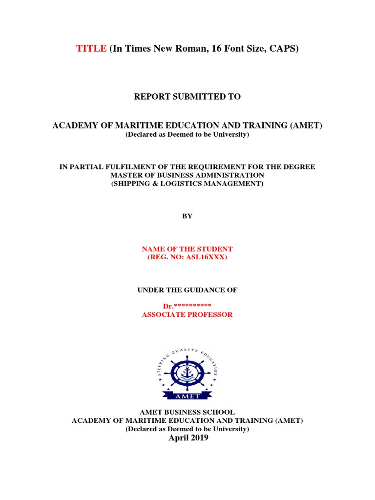 1-MBA Front Pages | PDF