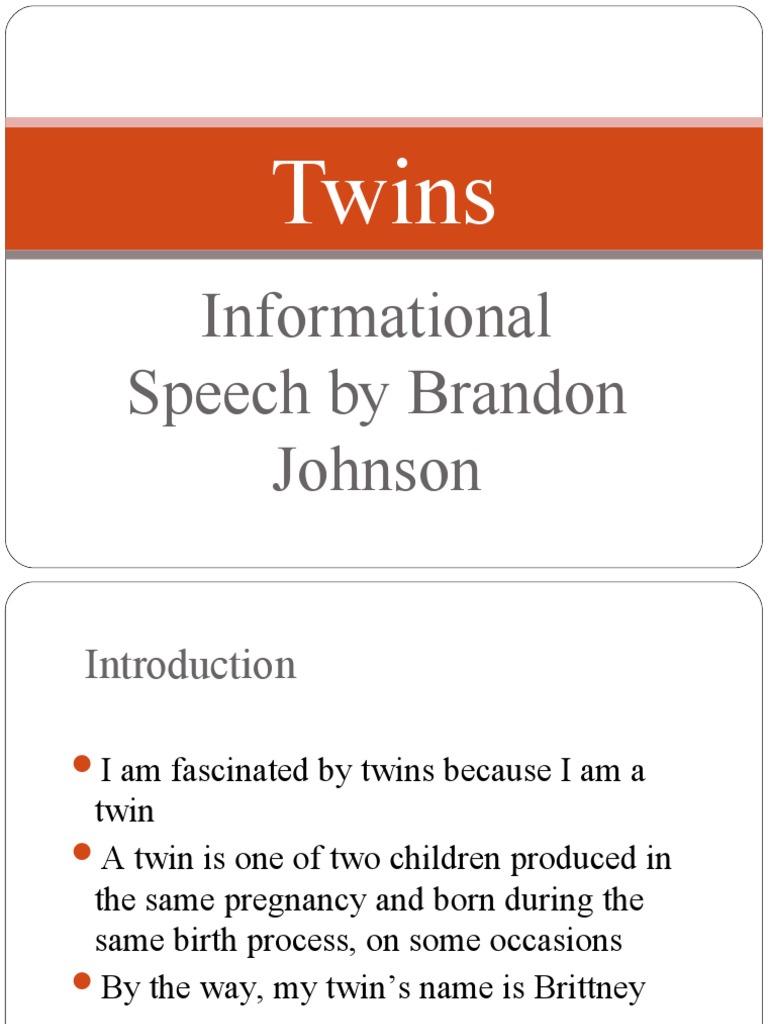 Twins | PDF