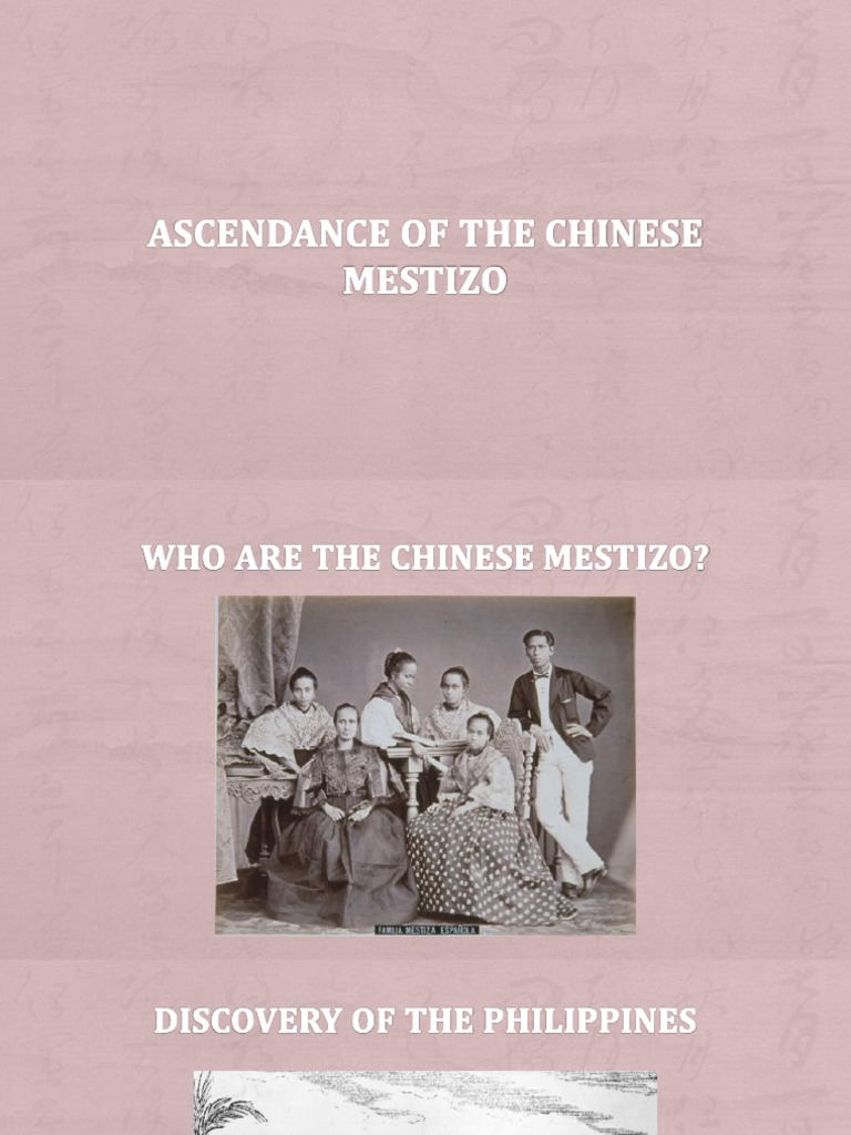 Ascendance of The Chinese Mestizo | PDF | Spanish Empire