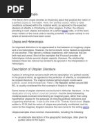 Utopia vs Dystopia: Key Differences | PDF | Dystopia | Utopian And ...