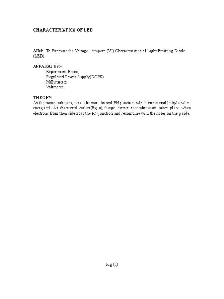 Bee 2 | PDF | Light Emitting Diode | P–N Junction