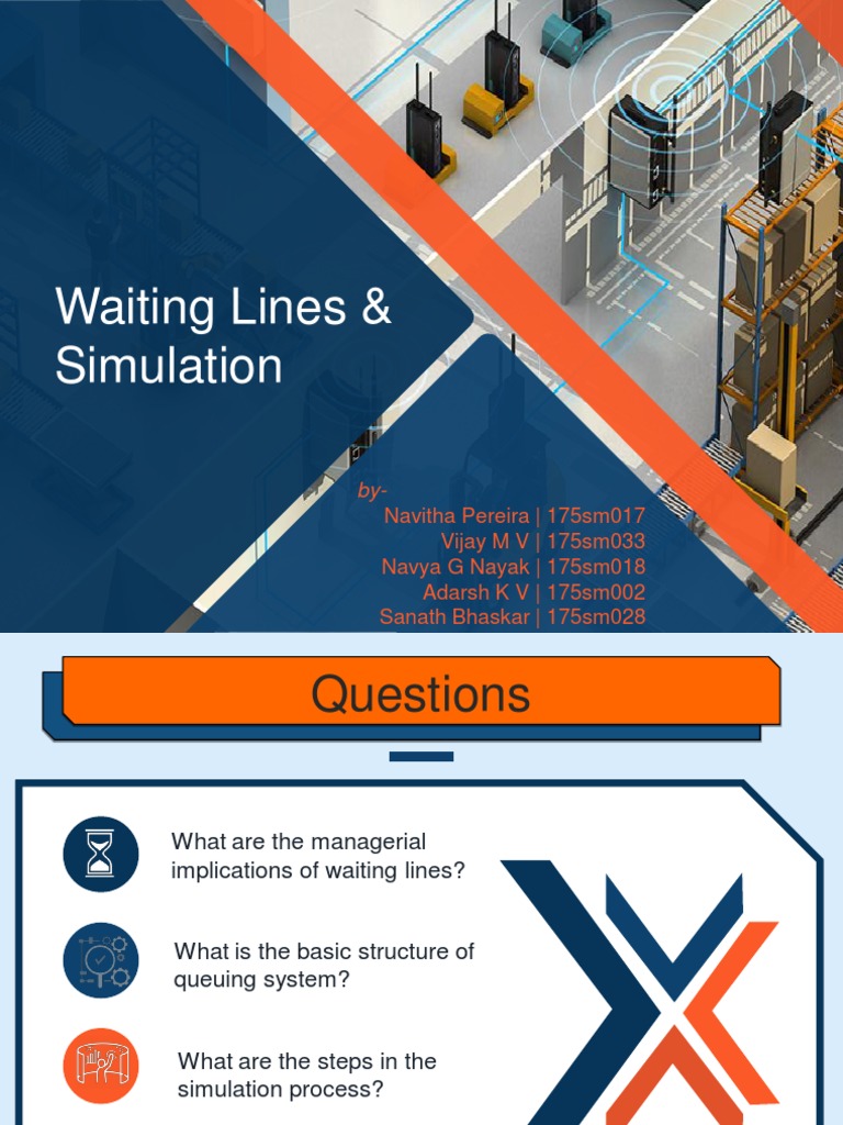 Waiting Lines & Simulation Insights | PDF | Computer Simulation | Areas ...