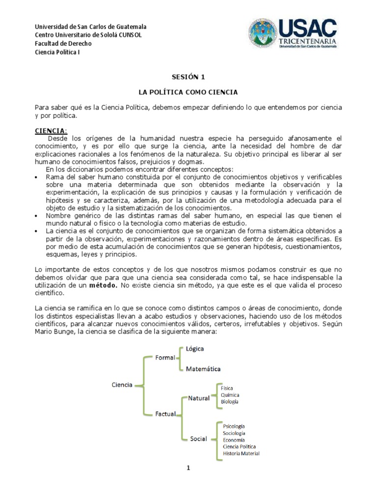Ciencia Politica | PDF | Ciencias Políticas | Science