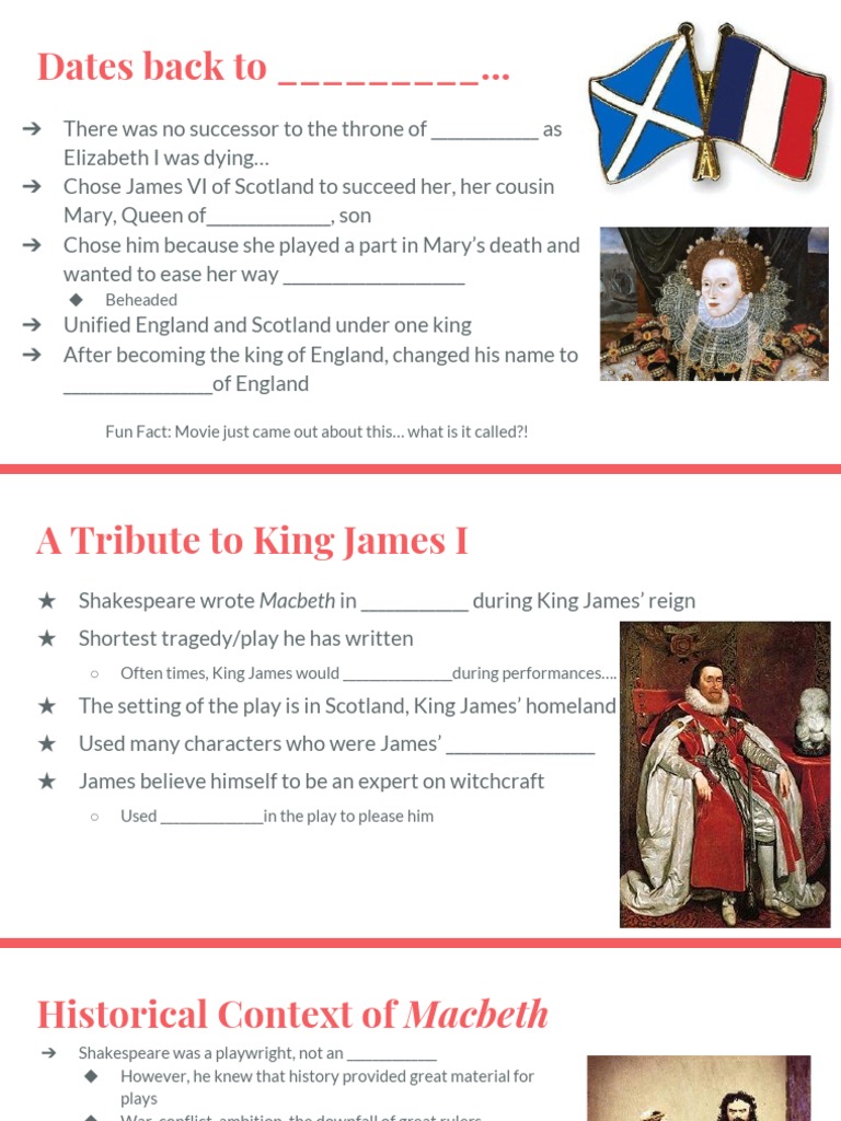 King James I and Shakespeare's Macbeth | PDF | Macbeth | James Vi And I