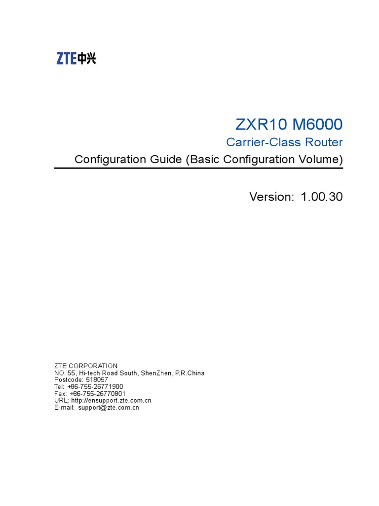 SJ-20101203114016-007-ZXR10 M6000 (V1.00.30) Carrier-Class Router ...