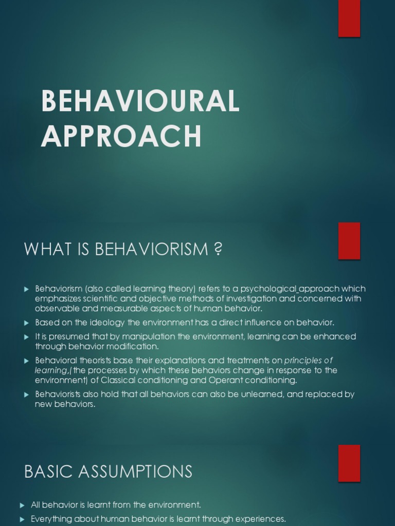 Understanding the Foundations of Behaviorism: Classical Conditioning ...