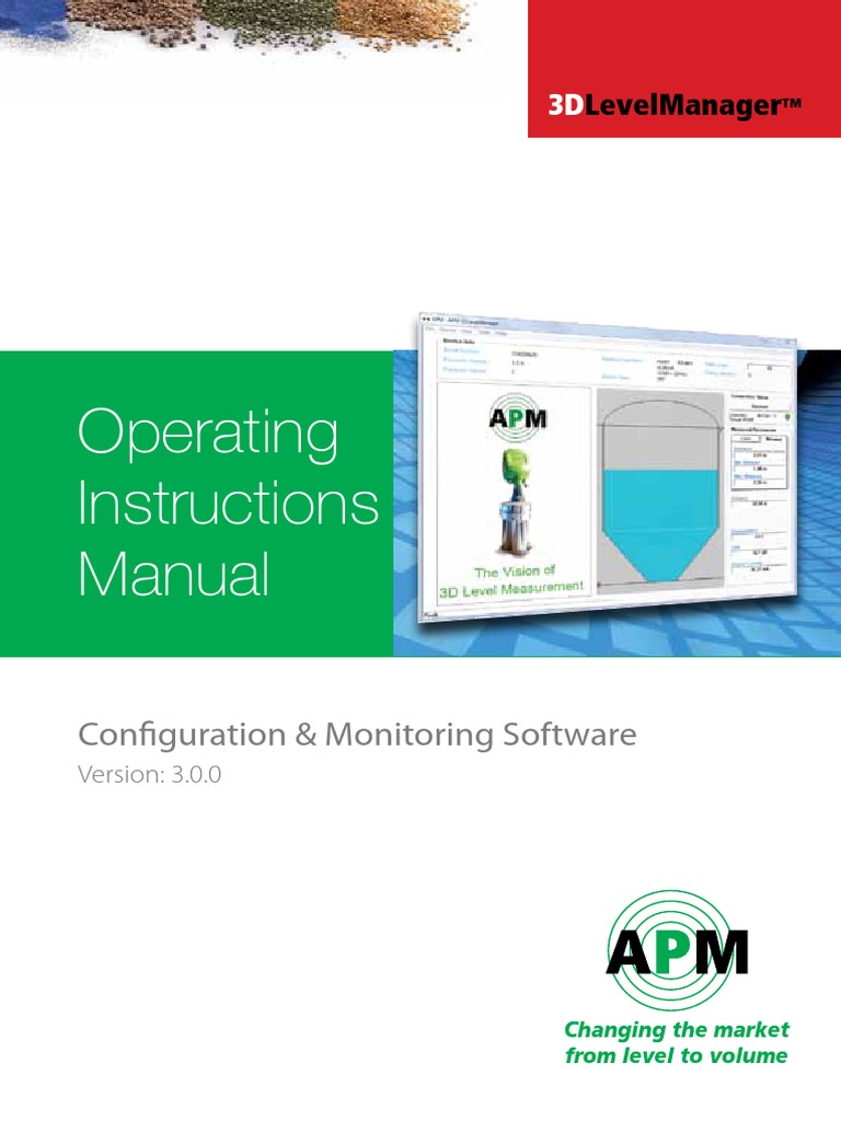 Operating Instructions Manual: Configuration & Monitoring Software ...