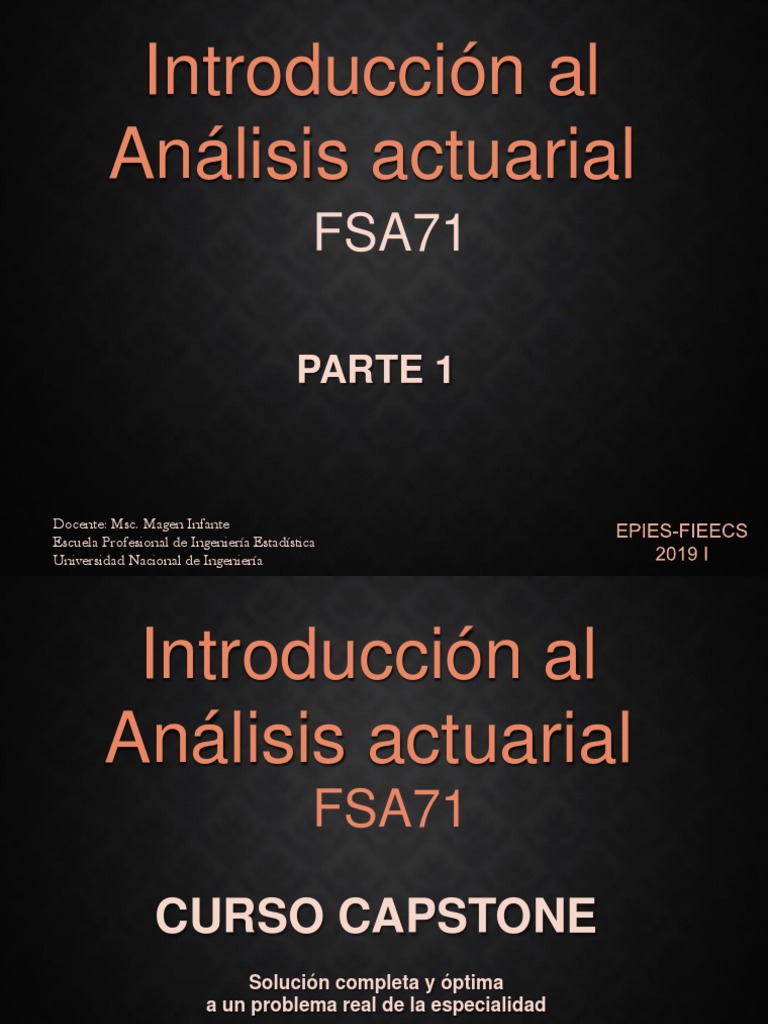 Introduccion Al Analisis Actuarial | PDF | Cognición | Aprendizaje Introduccion Al Analisis Actuarial | PDF | Cognición | Aprendizaje