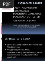 Jadual Kedua Seksyen 7, Akta Setem 1949 | PDF