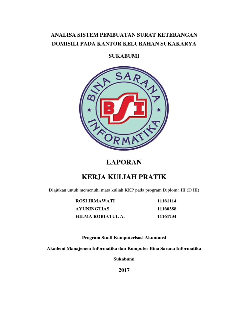 Contoh MAKALAH APSI | PDF | Komputer