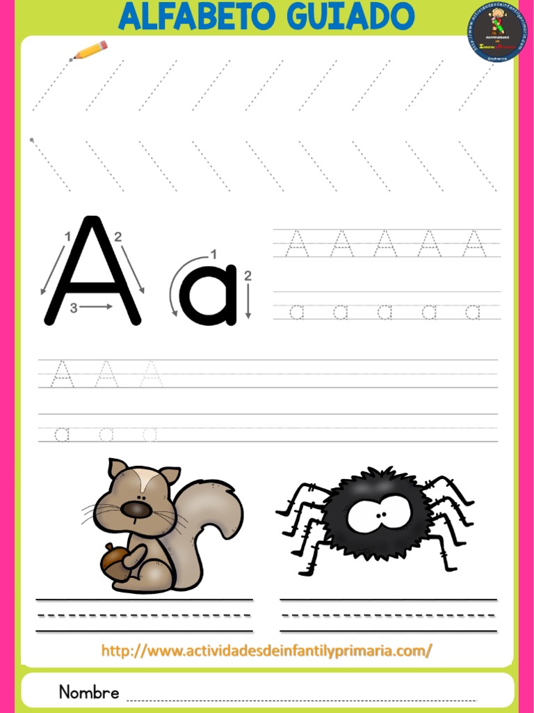 Abecedario Guiado para Niños | PDF