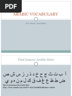 Arabic Root System | PDF | Languages Of Israel | Lexicology