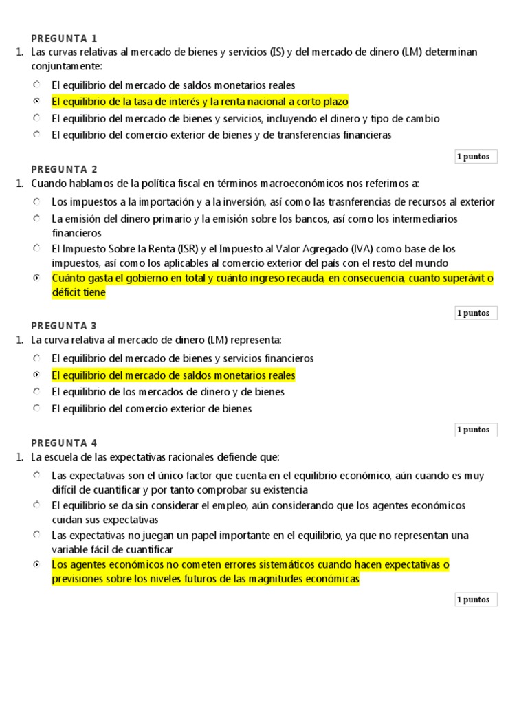 9 Automatizada Macroeconomía UVM | PDF | Dinero | Balance de pagos