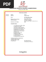 Oath Taking and Turn Over Ceremonies Program | PDF | Elections