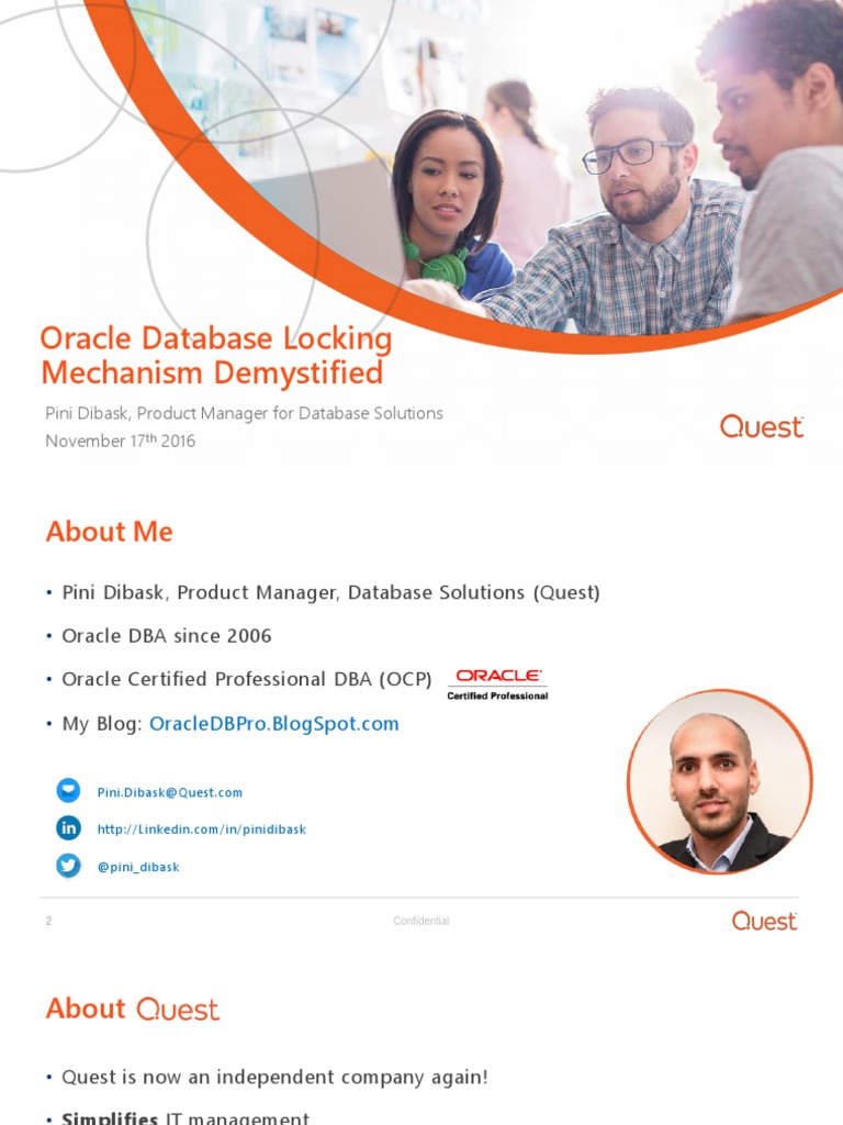 2016-Db-Pini Dibask-Oracle Database Locking Mechanism Demystified-Praesentation PDF | PDF ...