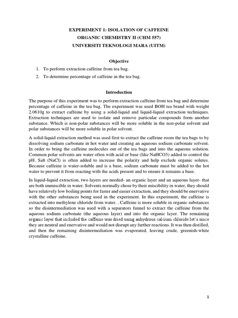 Experiment With The First Class | PDF | Solubility | Solution
