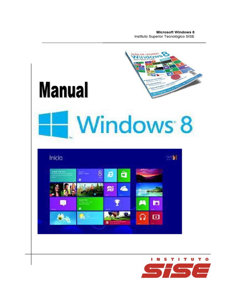 Introducción a Microsoft Windows 8 | PDF | Ventana (informática ...