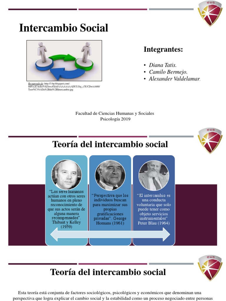 Intercambio Social | PDF | Ciencias del comportamiento | Conceptos ...
