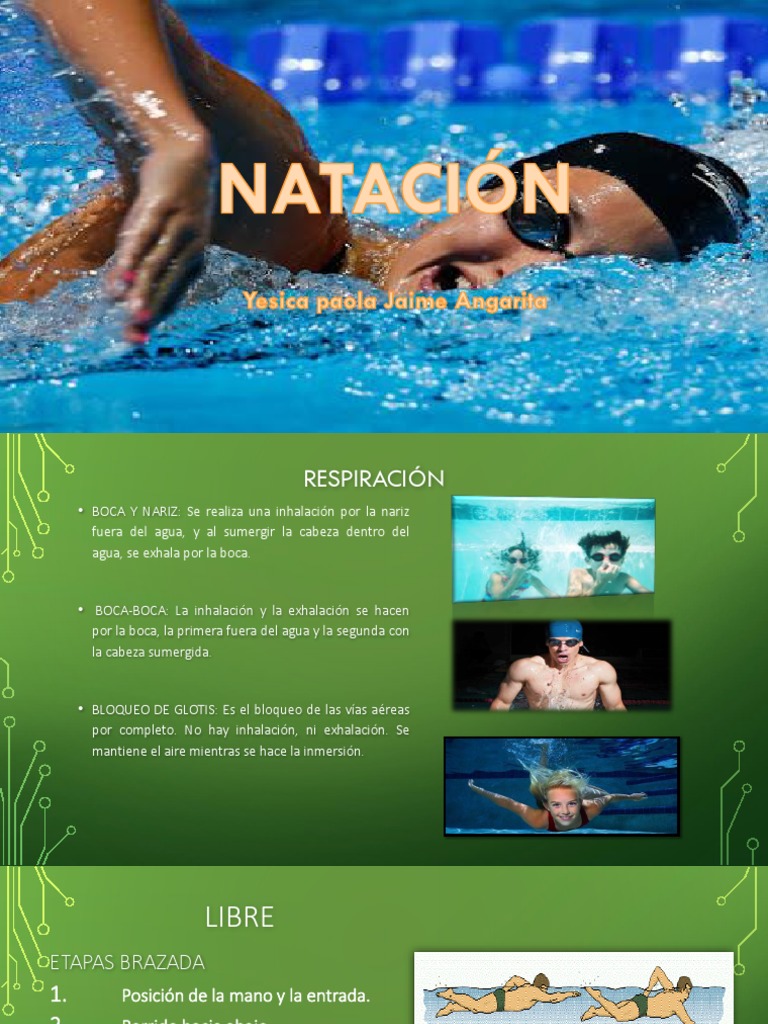NATACIÓN | PDF | Natación (deporte) | Mano