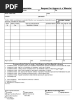 Bulk Material Requirements Checklist | PDF