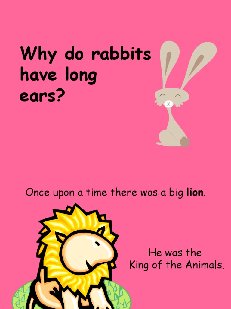 Why Do Rabbits Have Long Ears | PDF