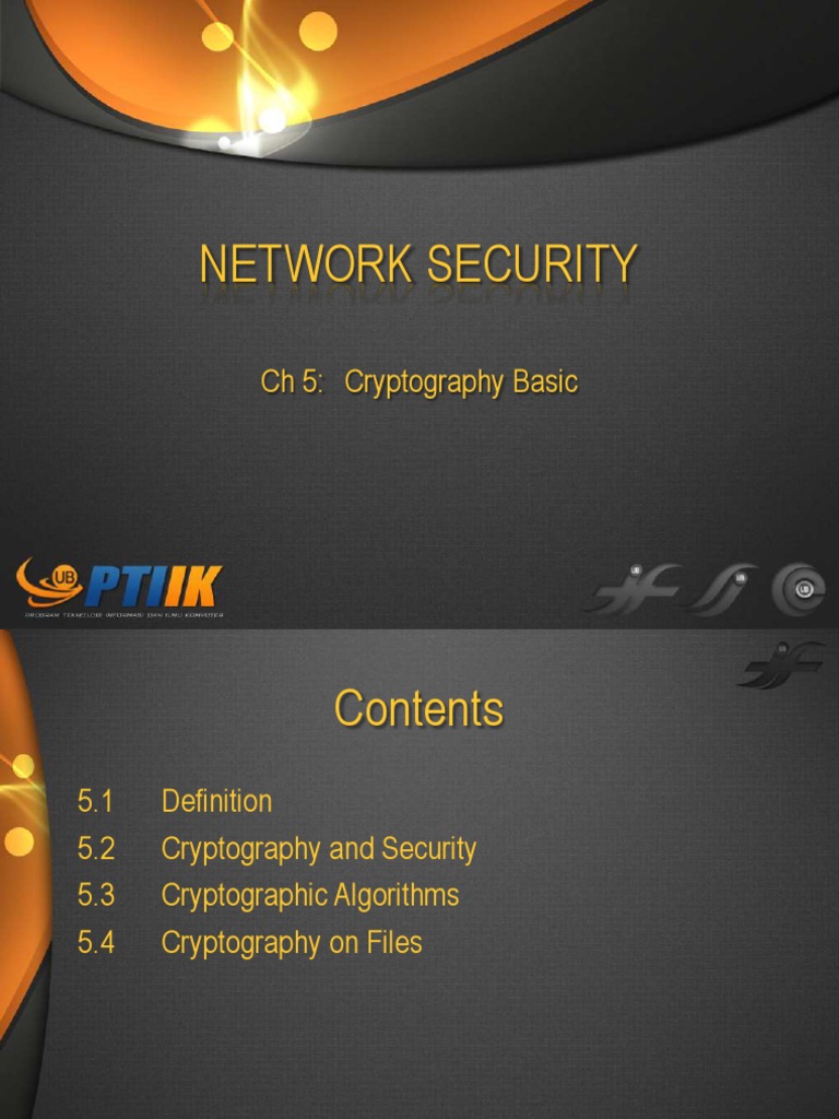 NS - 05 Cryptography Basic PDF | PDF