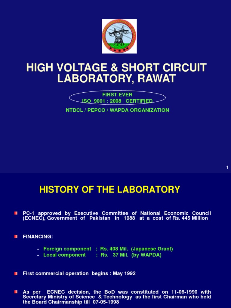 High Voltage & Short Circuit Laboratory, Rawat | PDF | Transformer | High Voltage
