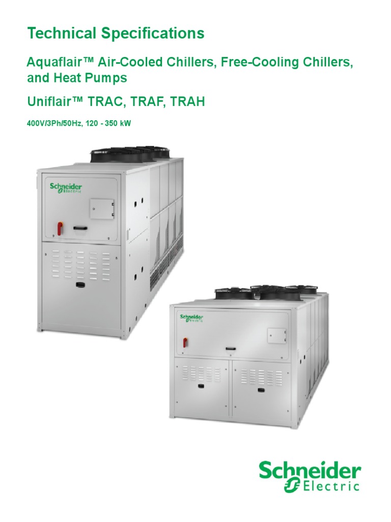 Aquaflair™ Air-Cooled Chillers, Free-Cooling Chillers, and Heat Pumps ...