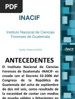 Reglamento Ley Del Inacif | PDF | Testigo experto | Ciencia forense