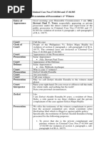 Mock Trial Script: Criminal Case Example | PDF | Witness | Judge