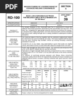 E60 & E70 Electrode Specifications | PDF | Welding | Construction