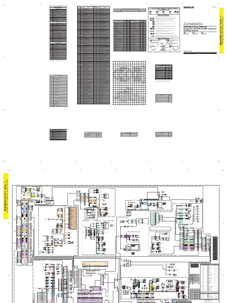 824H Wheel Dozer, 825H Compactor Electrical System | PDF | Switch ...