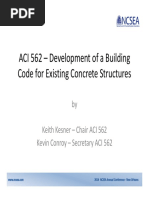 ACI Codes and Standards Overview | PDF | Prestressed Concrete | Concrete