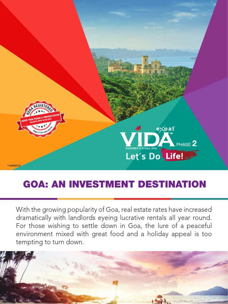Expat Vida: Goa's Premier Sports Township | PDF | Door | Tile